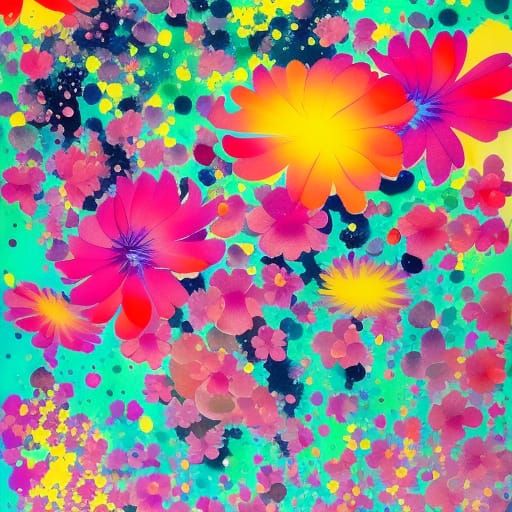 Breathtaking woman fading into the background, splash ink art, with ...