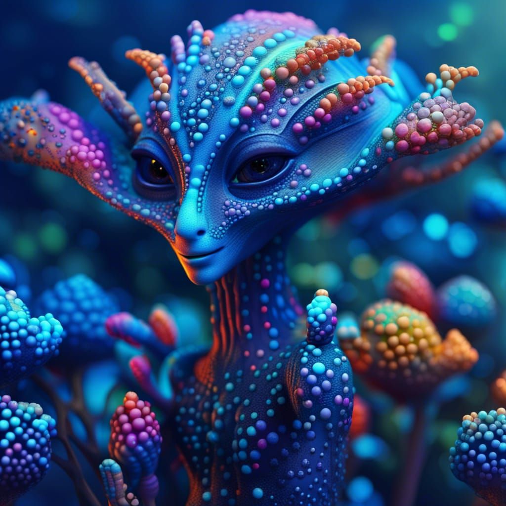 Alien - AI Generated Artwork - NightCafe Creator