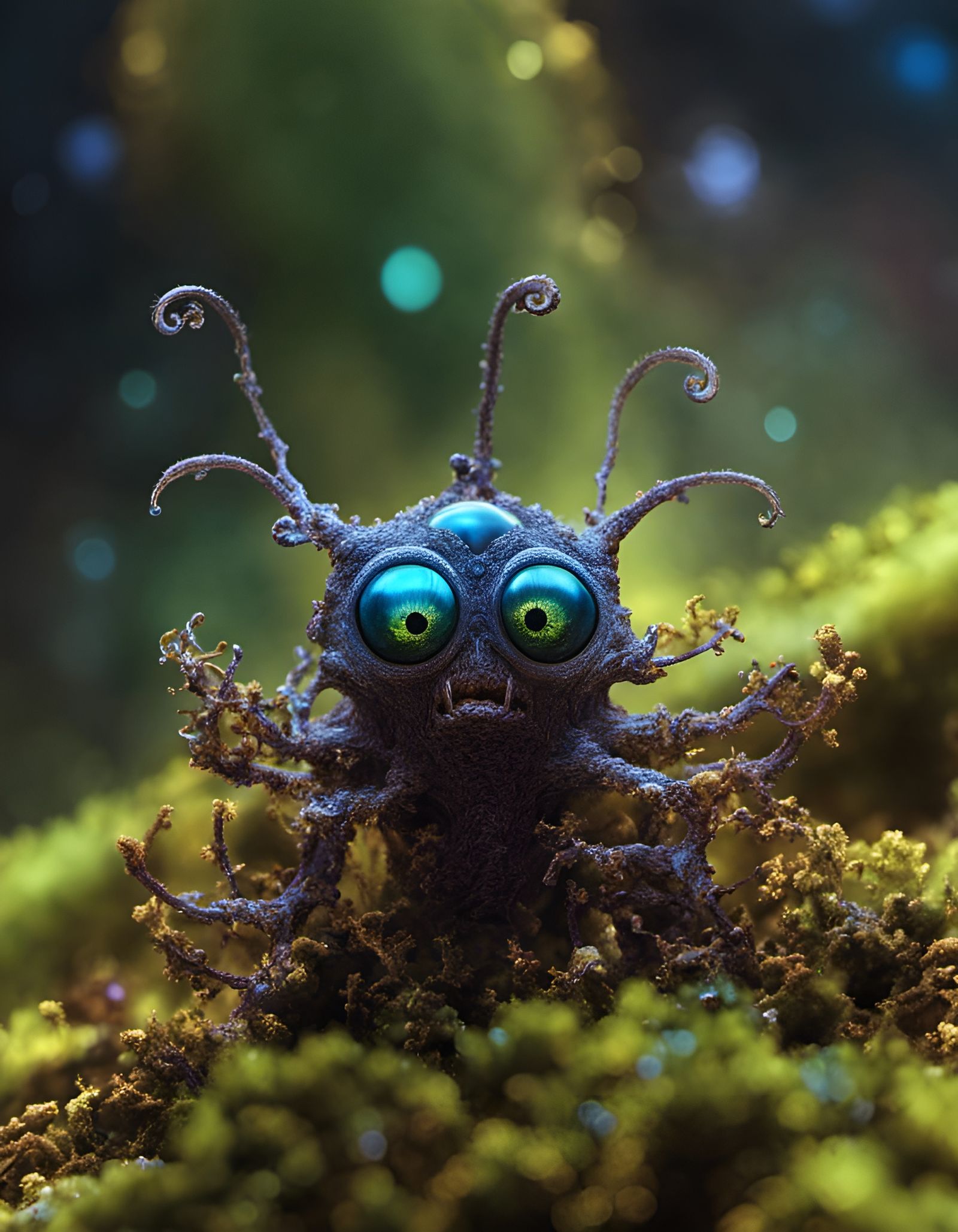 A Fungus Creature From Andromeda - AI Generated Artwork - NightCafe Creator