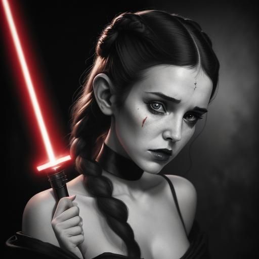 Sith Princess Leia took after her father, but call her a daddy's girl ...