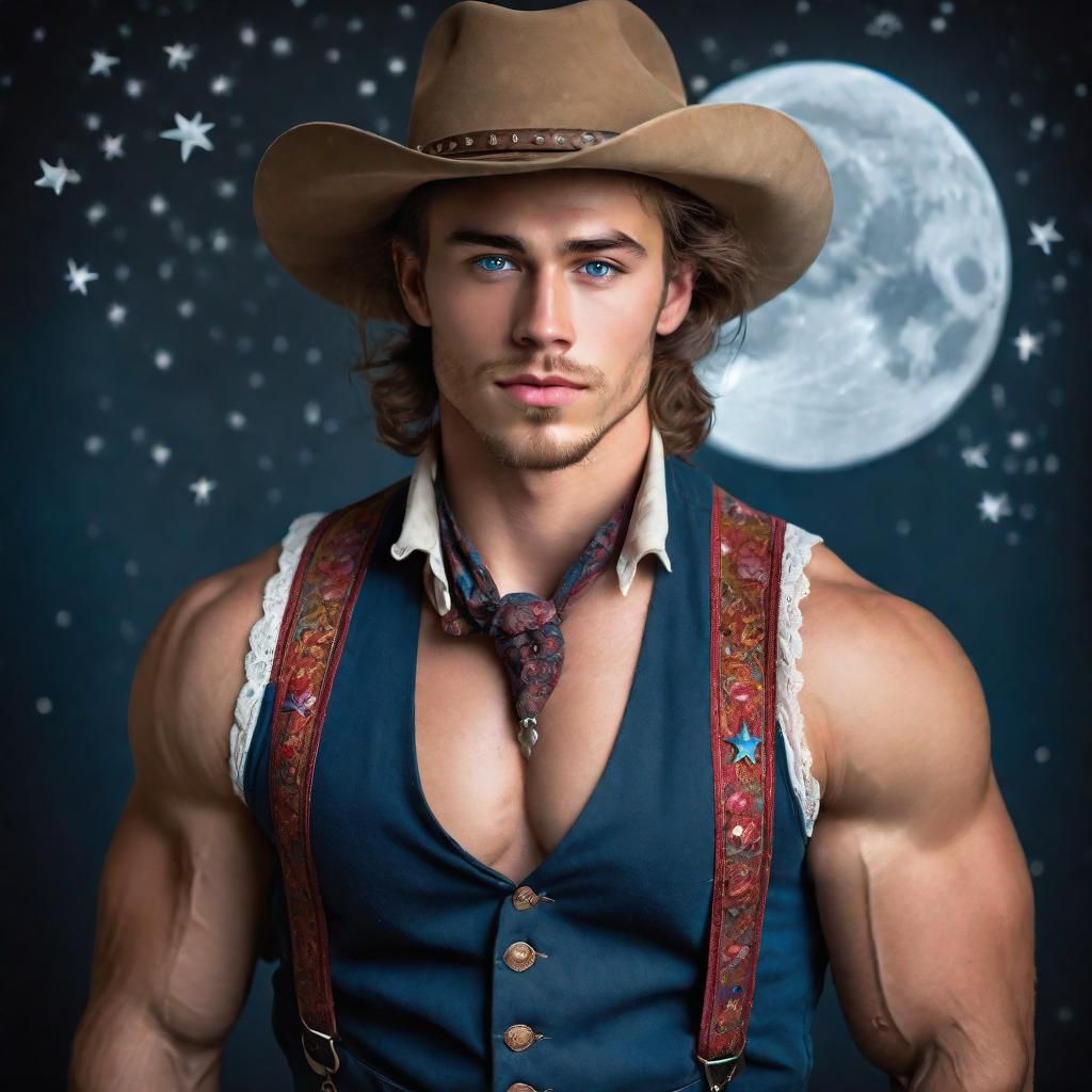 Cowboys - That boy's so damn good looking 1 - AI Generated Artwork ...
