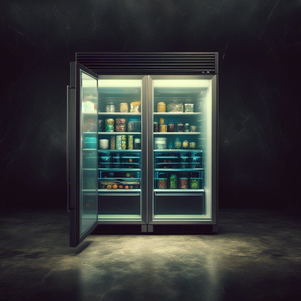 Fridge - AI Generated Artwork - NightCafe Creator