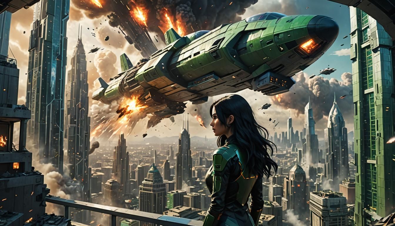 The Battle for Nexoria - AI Generated Artwork - NightCafe Creator