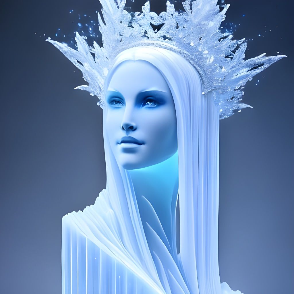 Mild ice queen - AI Generated Artwork - NightCafe Creator