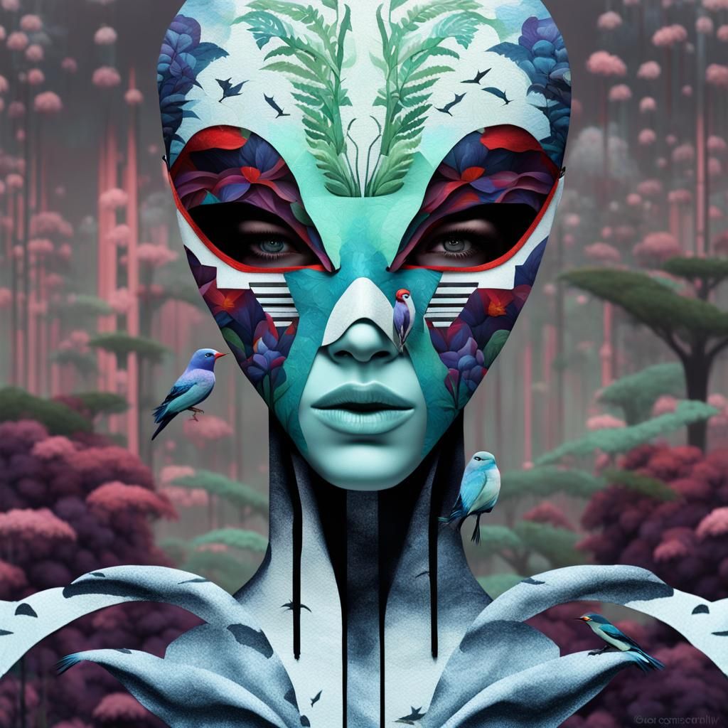 Alien - AI Generated Artwork - NightCafe Creator