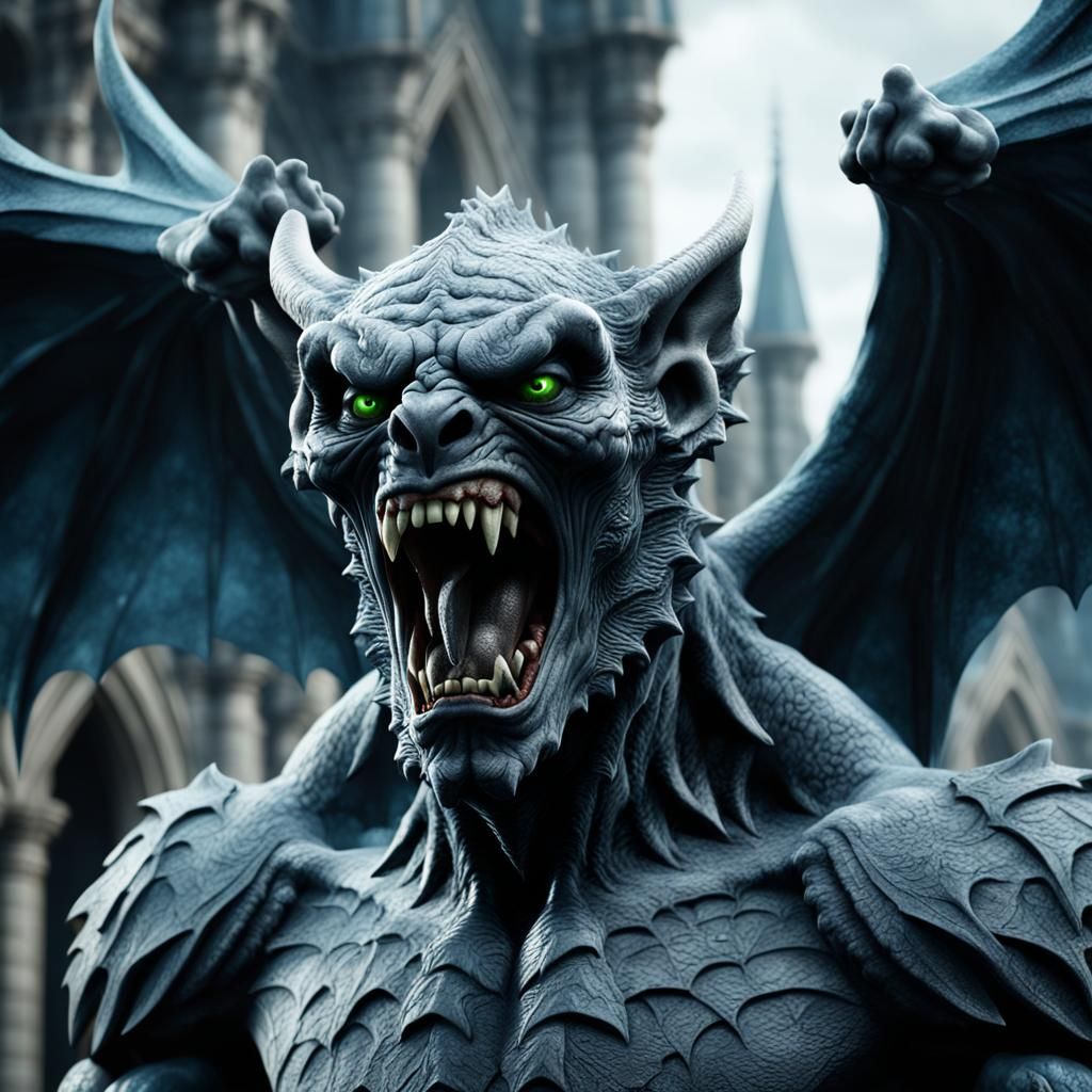 The Gargoyle - AI Generated Artwork - NightCafe Creator
