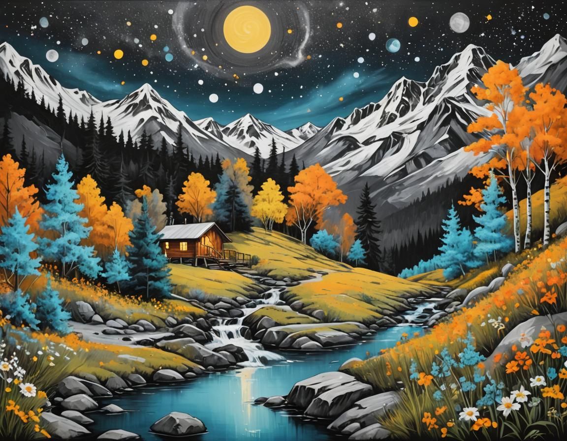 Magic Valley - AI Generated Artwork - NightCafe Creator