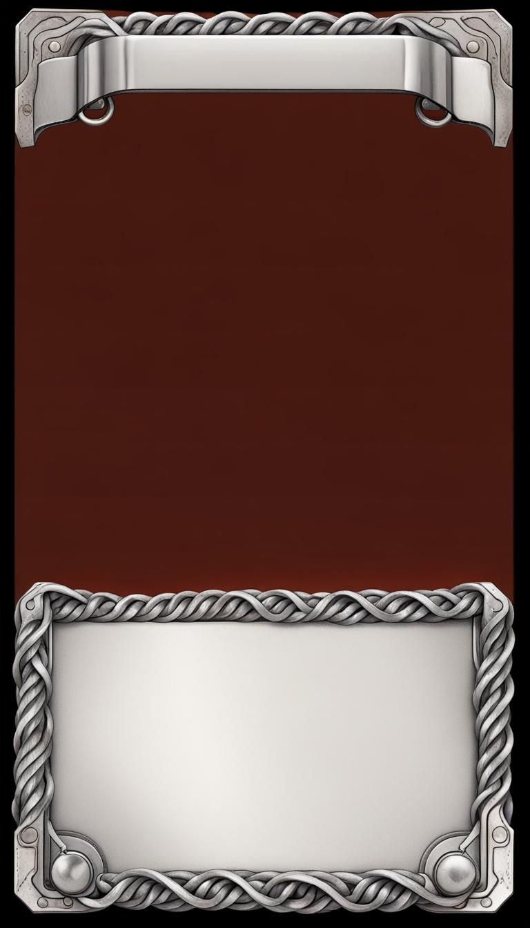 iron blade with twisted metal handle that has a d-ring on it - AI ...