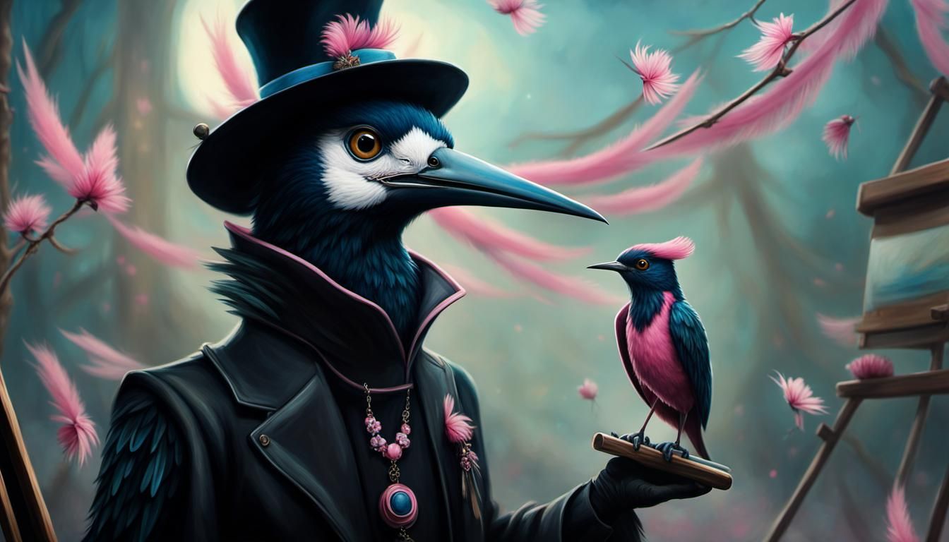 MR bird - AI Generated Artwork - NightCafe Creator