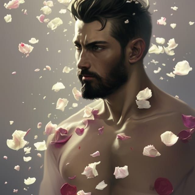 Rose man - AI Generated Artwork - NightCafe Creator