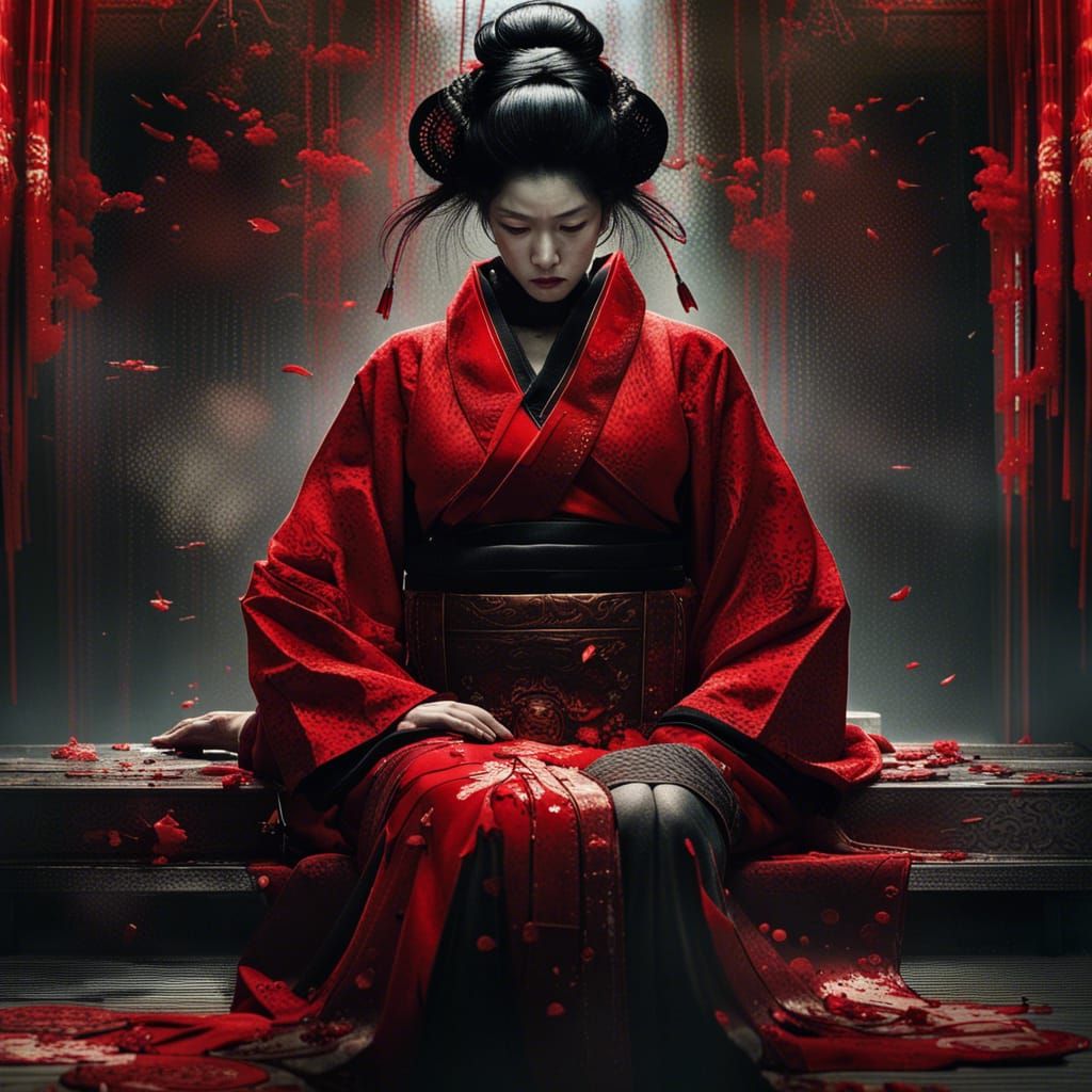 Extremely detailed cinematic film still photography of centered manhwa ...