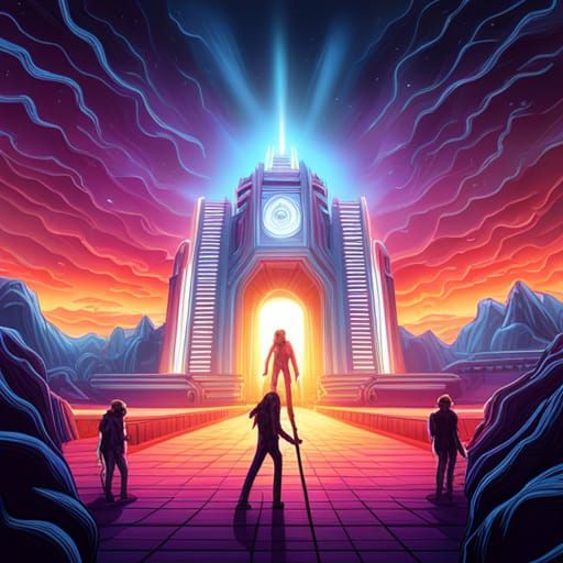 1980s cover band poster - AI Generated Artwork - NightCafe Creator