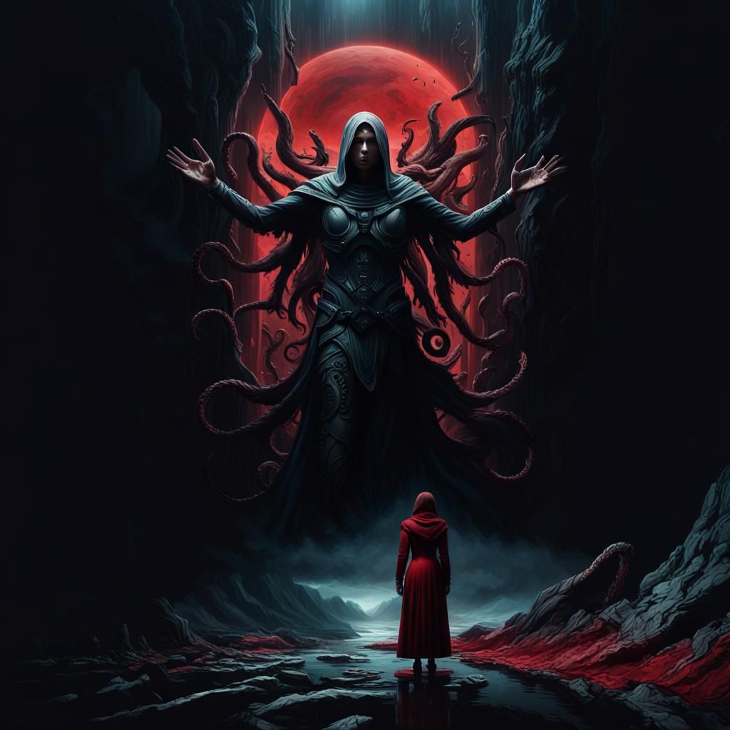 Priest of the Scarlet Panic - AI Generated Artwork - NightCafe Creator