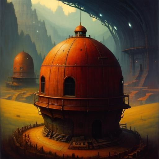 Imaginary landscapes inspired by favorite book settings | by Shaun Tan ...