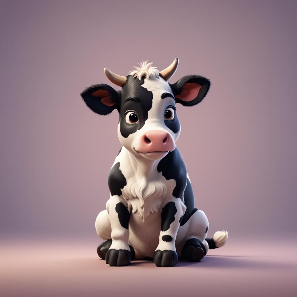 COW - AI Generated Artwork - NightCafe Creator