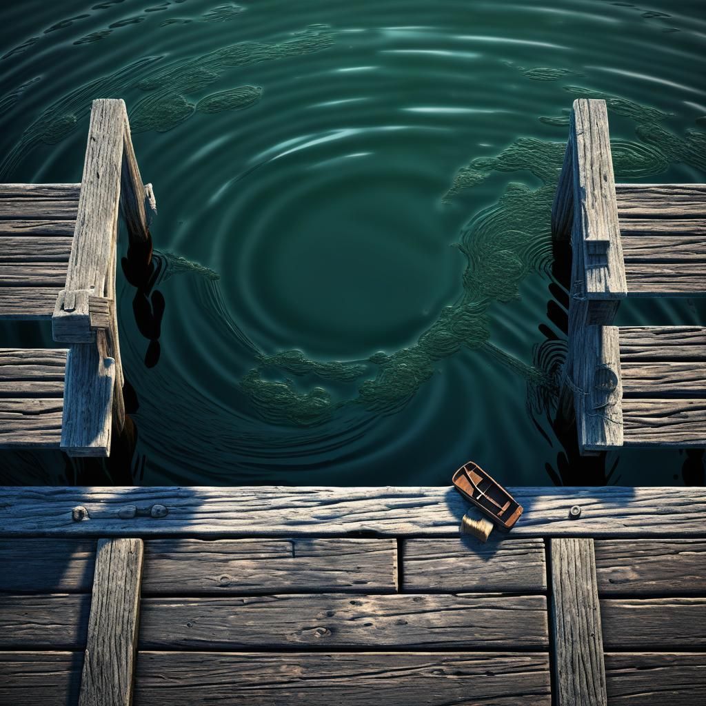 Little Whirlpool By The Bay - AI Generated Artwork - NightCafe Creator