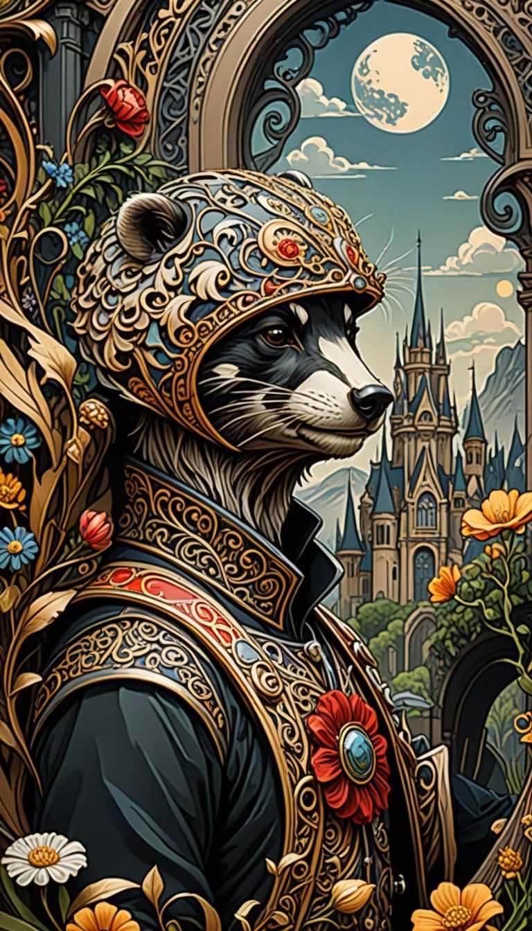 stilvolleBlautöne Glas-Fantasie wirklichsüßerRoboDachs