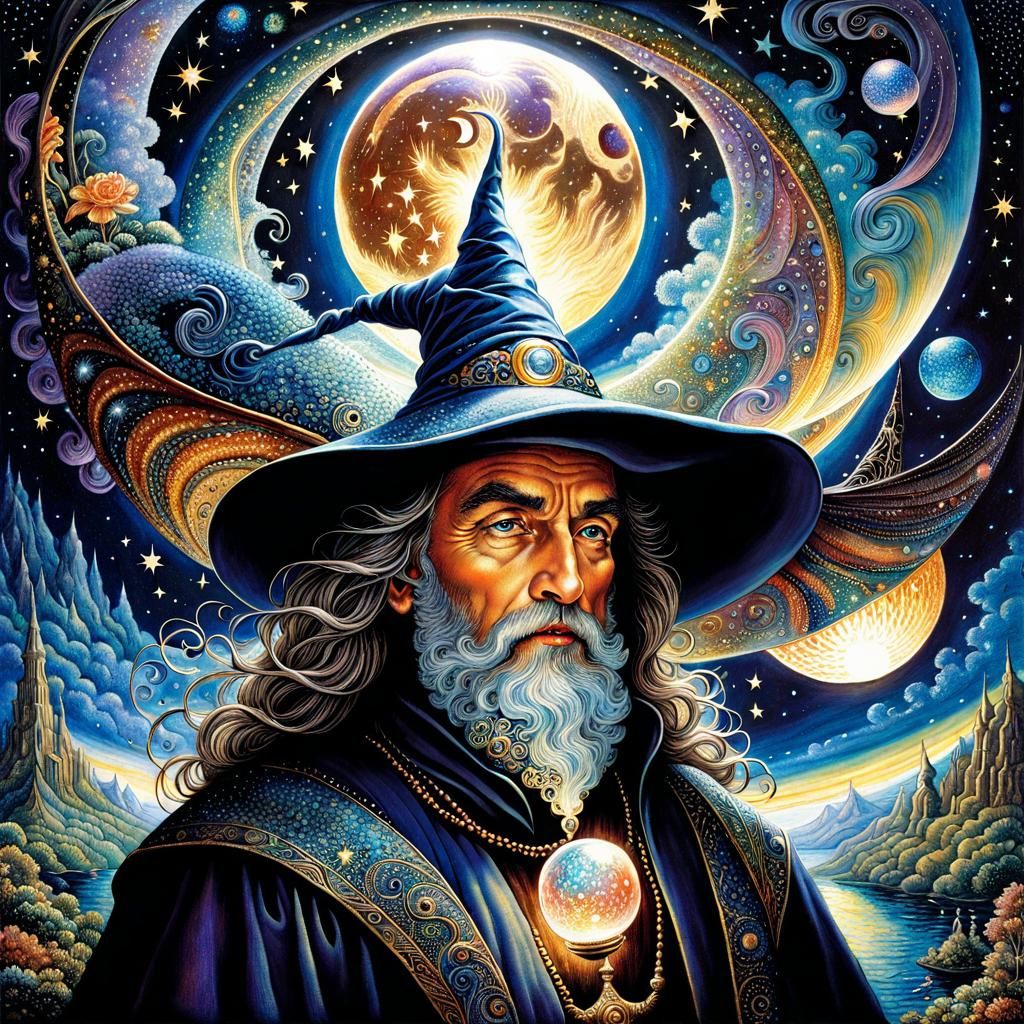 a wizard - AI Generated Artwork - NightCafe Creator