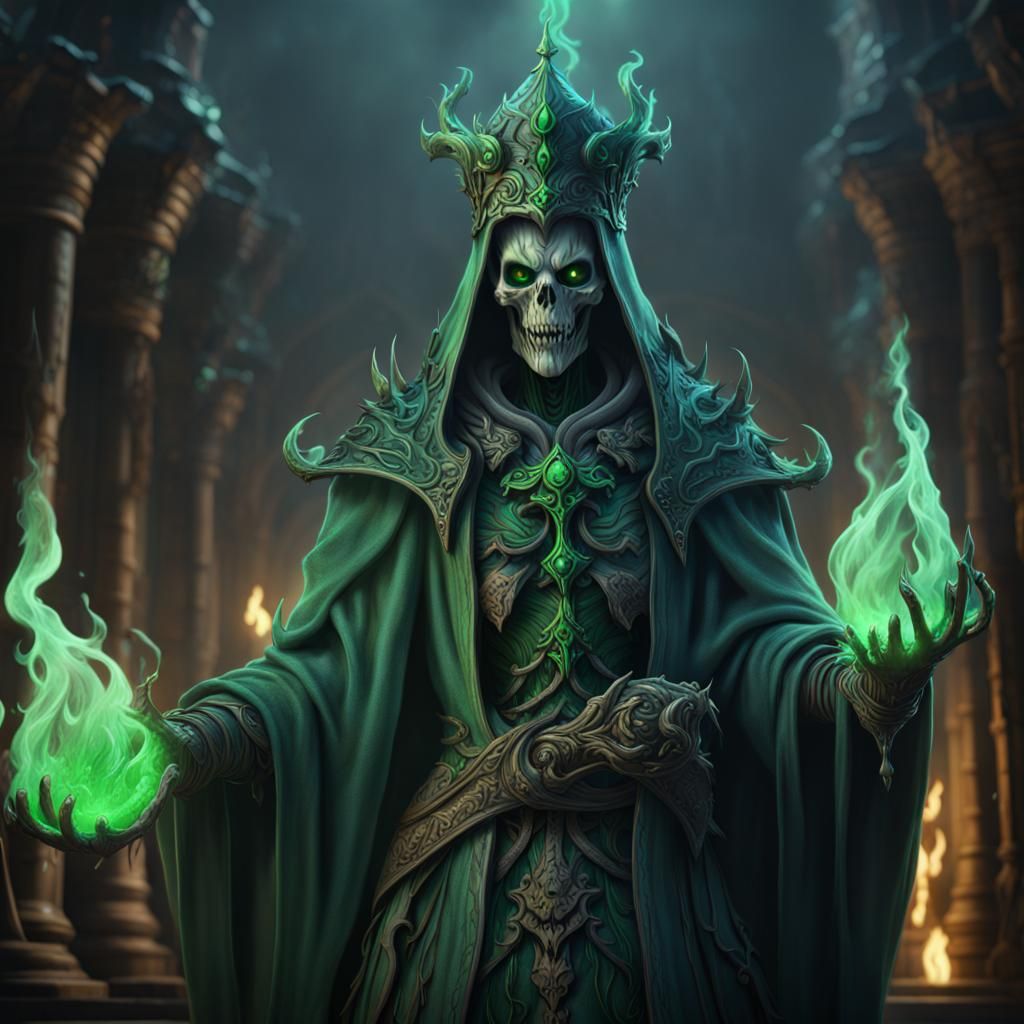 The Lich - AI Generated Artwork - NightCafe Creator