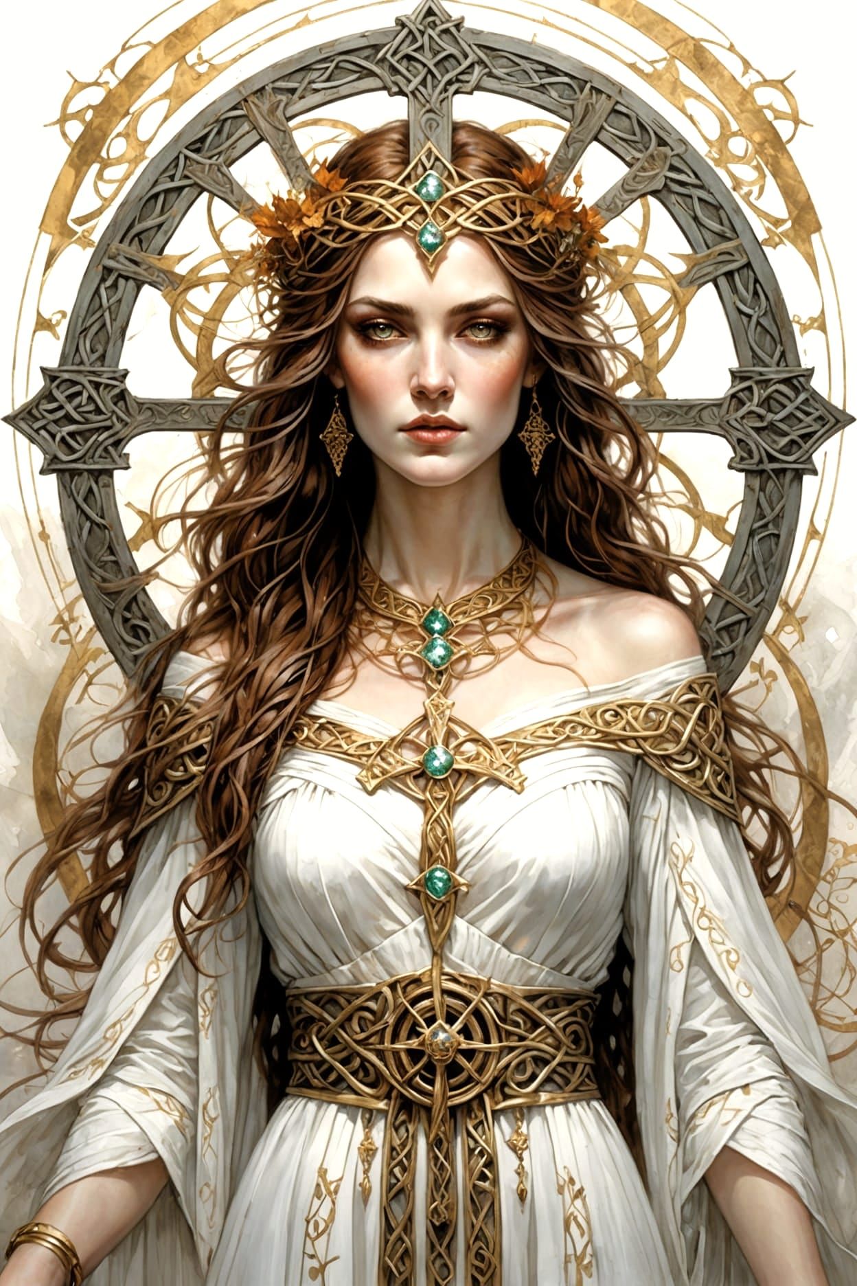 Brighid, Celtic goddess of fire and inspiration