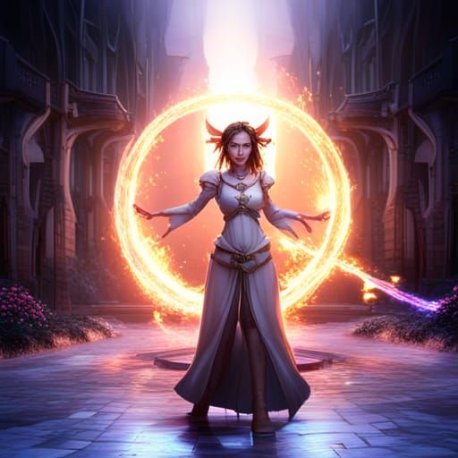 Spell Caster - AI Generated Artwork - NightCafe Creator