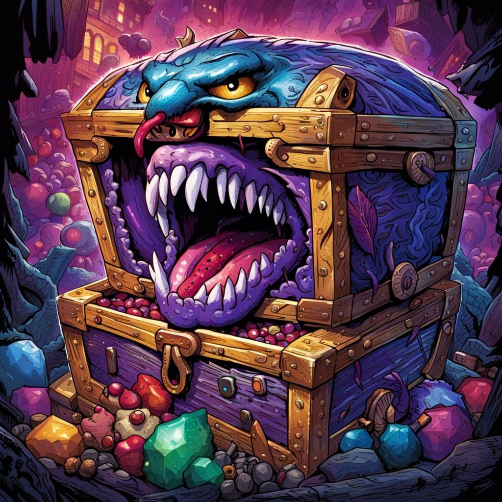 The Mimicception, Mimic Inside a Mimic - AI Generated Artwork ...