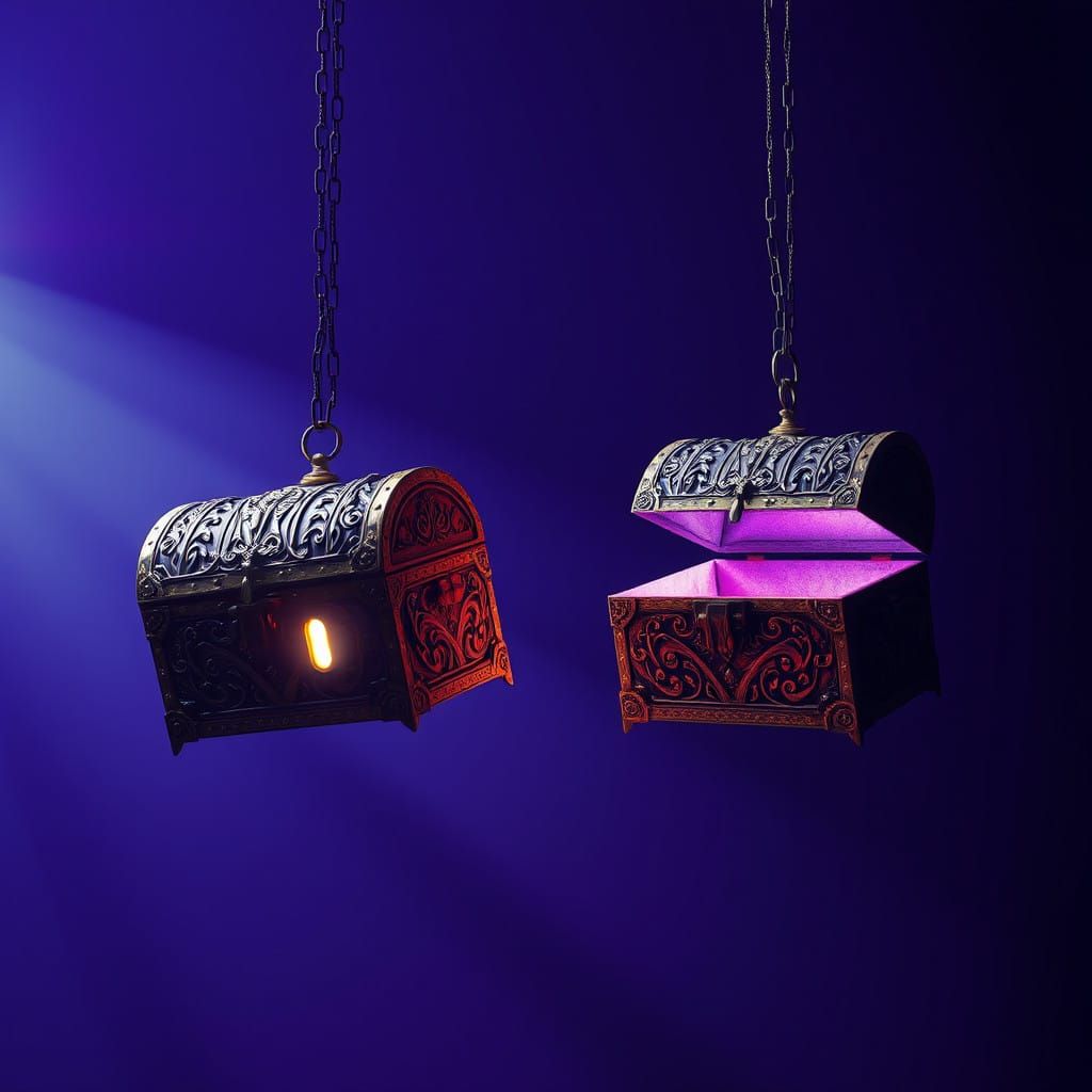 hanging treasure - Ancient Treasure Chests in Ethereal Radia...