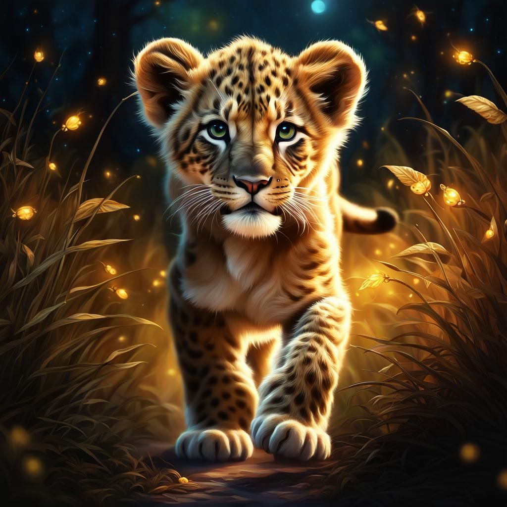 Little big cat - AI Generated Artwork - NightCafe Creator