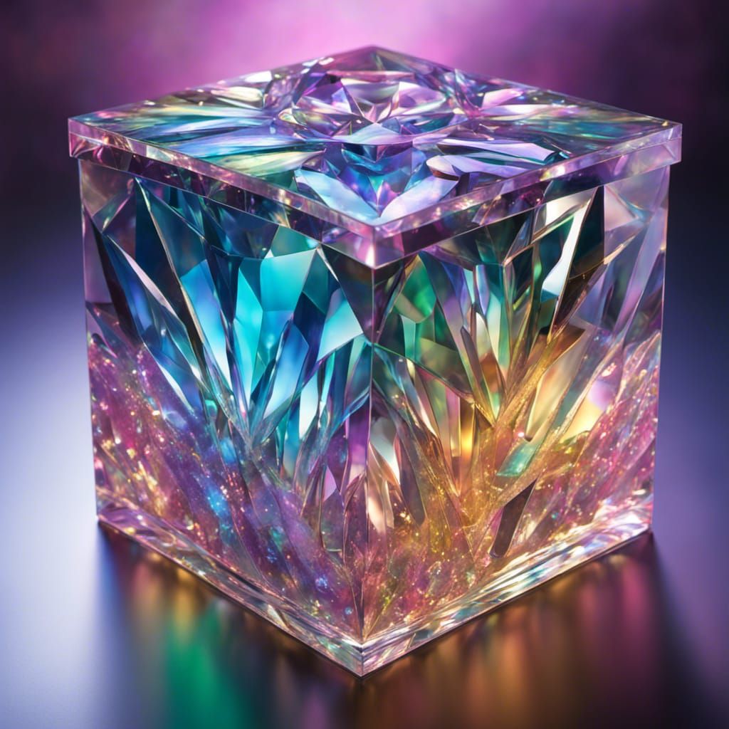 Ethereal gift box - AI Generated Artwork - NightCafe Creator