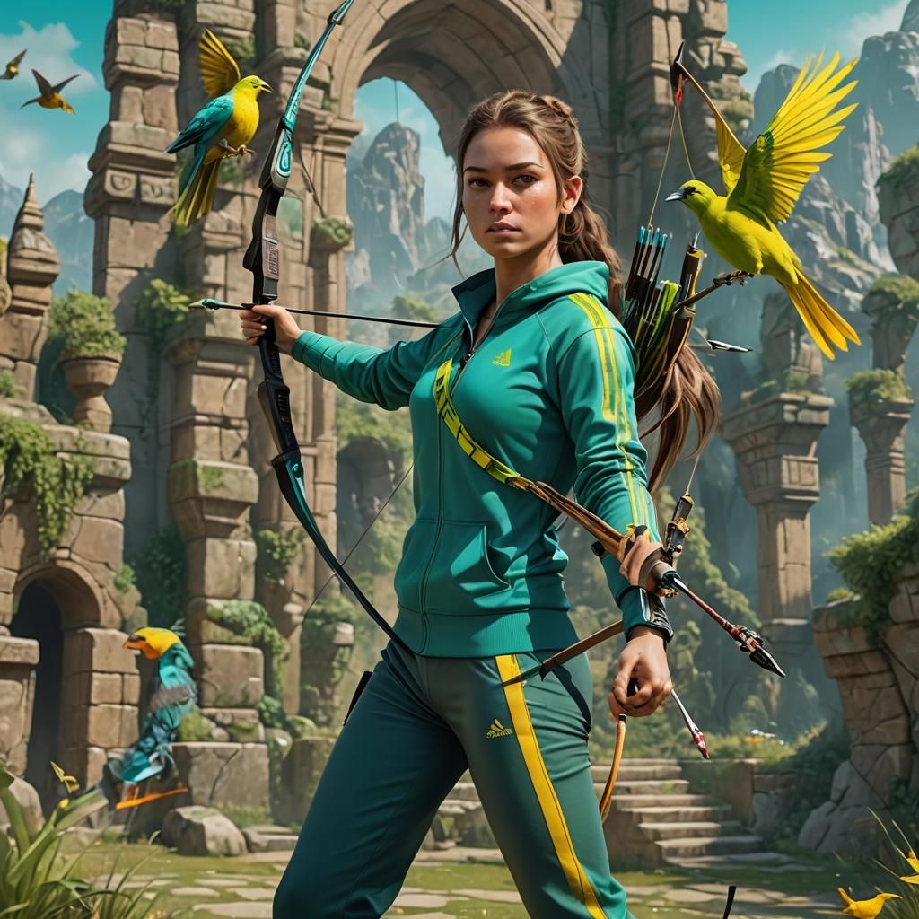 Archer - AI Generated Artwork - NightCafe Creator