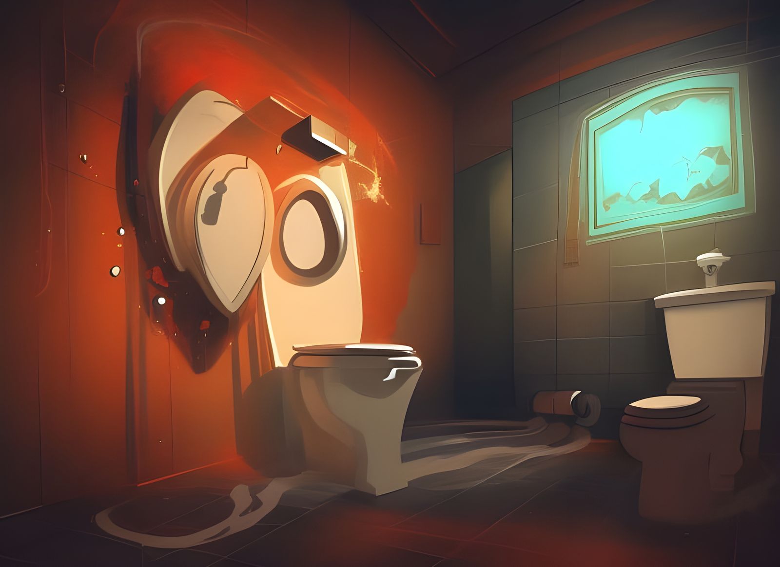 Potty humor - AI Generated Artwork - NightCafe Creator