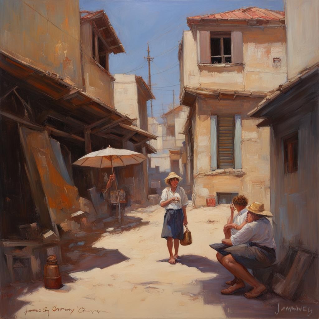 Oil painting - AI Generated Artwork - NightCafe Creator