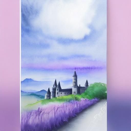 Castle Card - AI Generated Artwork - NightCafe Creator