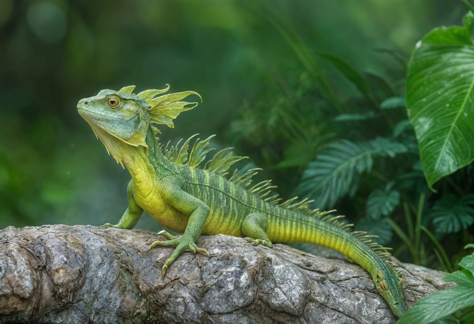 Basilisco verde - Basilisco verde