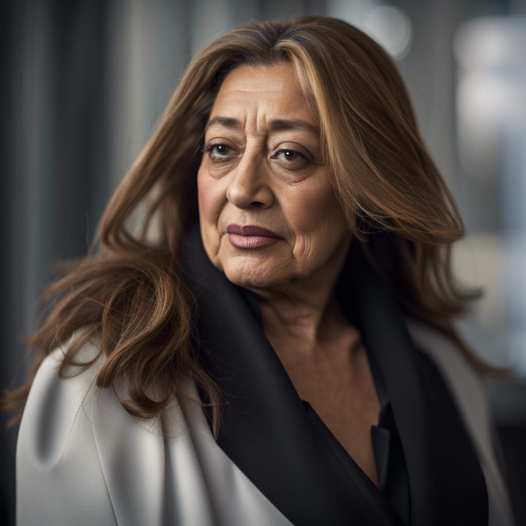 Architect Zaha Hadid - AI Generated Artwork - NightCafe Creator