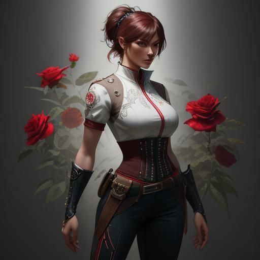 Rose - AI Generated Artwork - NightCafe Creator