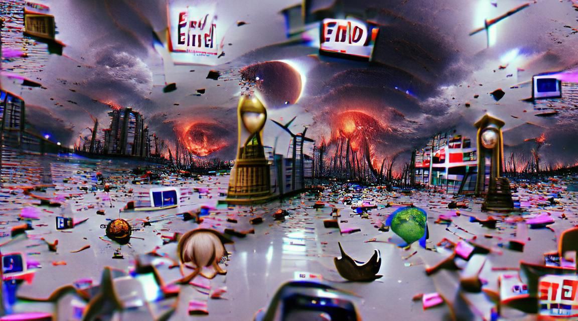 End of world - AI Generated Artwork - NightCafe Creator