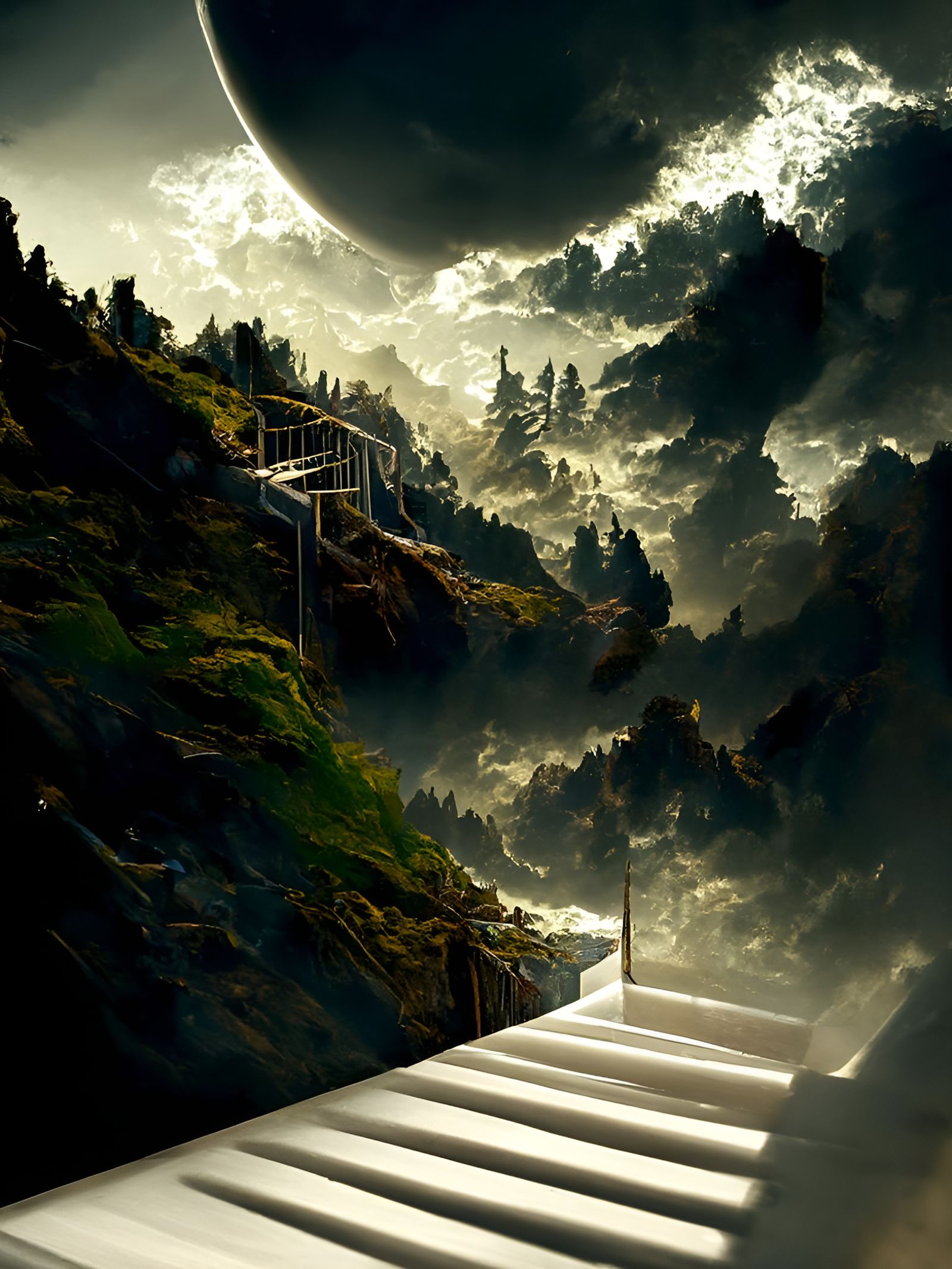 Among the National Monuments - AI Generated Artwork - NightCafe Creator