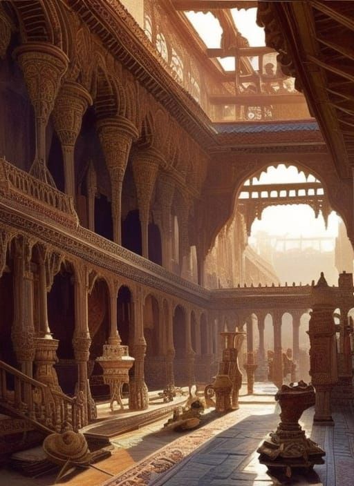 Palaces - AI Generated Artwork - NightCafe Creator