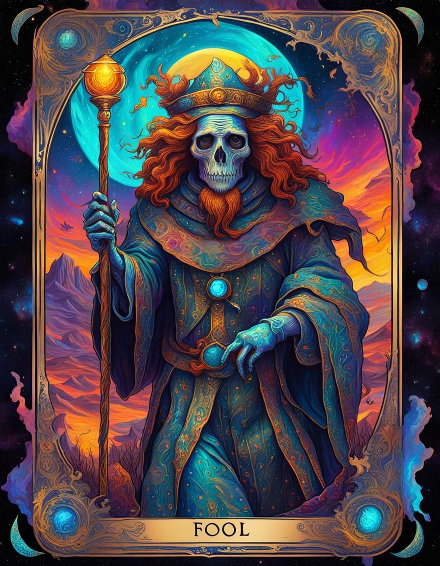 The Fool Tarot Card - AI Generated Artwork - NightCafe Creator