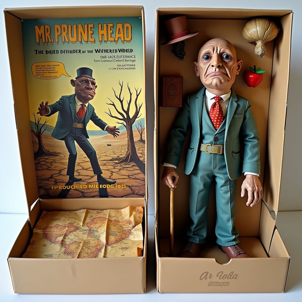 Mr. Prune Head. As seen in the movie musical, “Withered.”