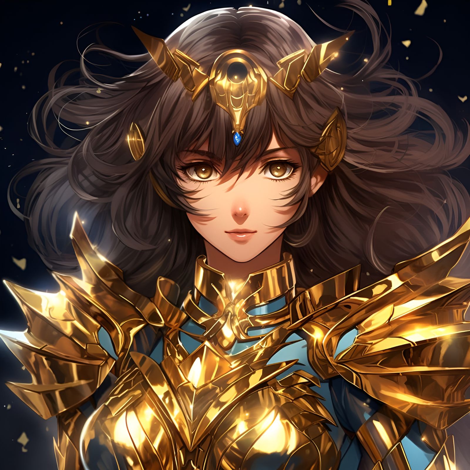 Aurelia, Guardian of the Celestial Order - AI Generated Artwork - NightCafe Creator