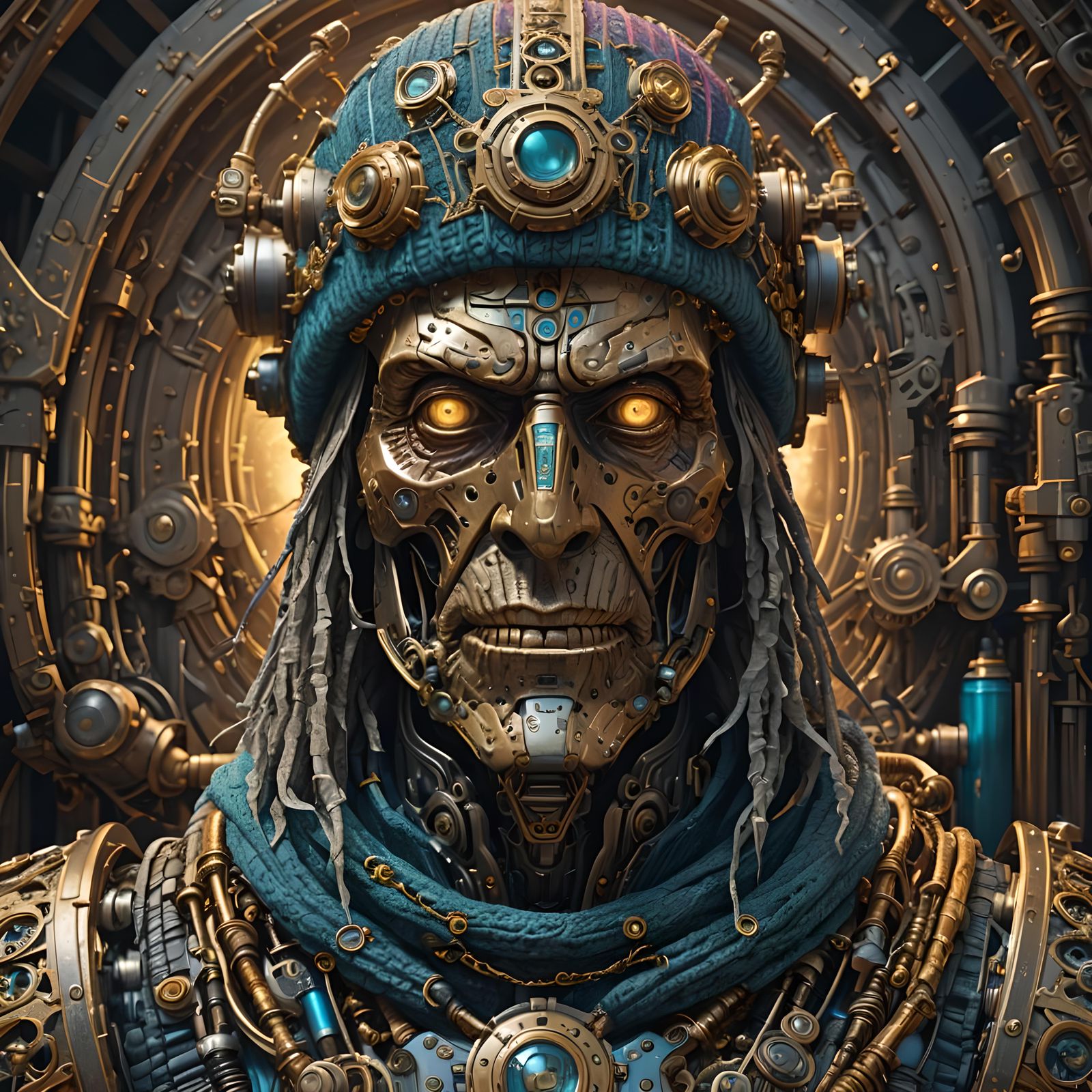 Android Wizard - AI Generated Artwork - NightCafe Creator