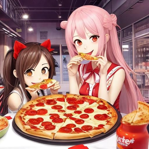 Pizza time - AI Generated Artwork - NightCafe Creator