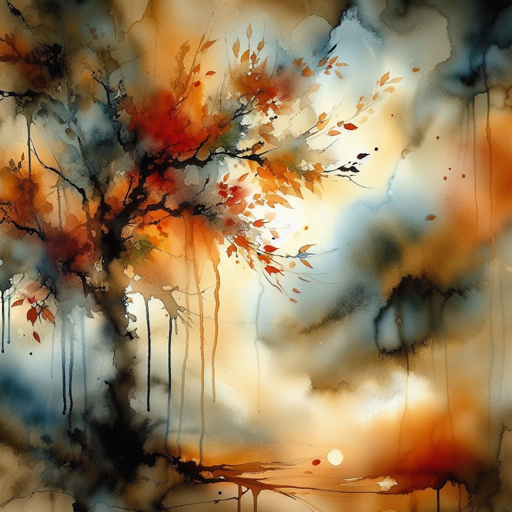 Autumn Tree - AI Generated Artwork - NightCafe Creator