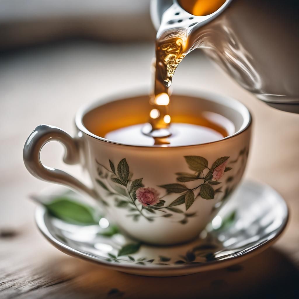 afternoon tea - AI Generated Artwork - NightCafe Creator