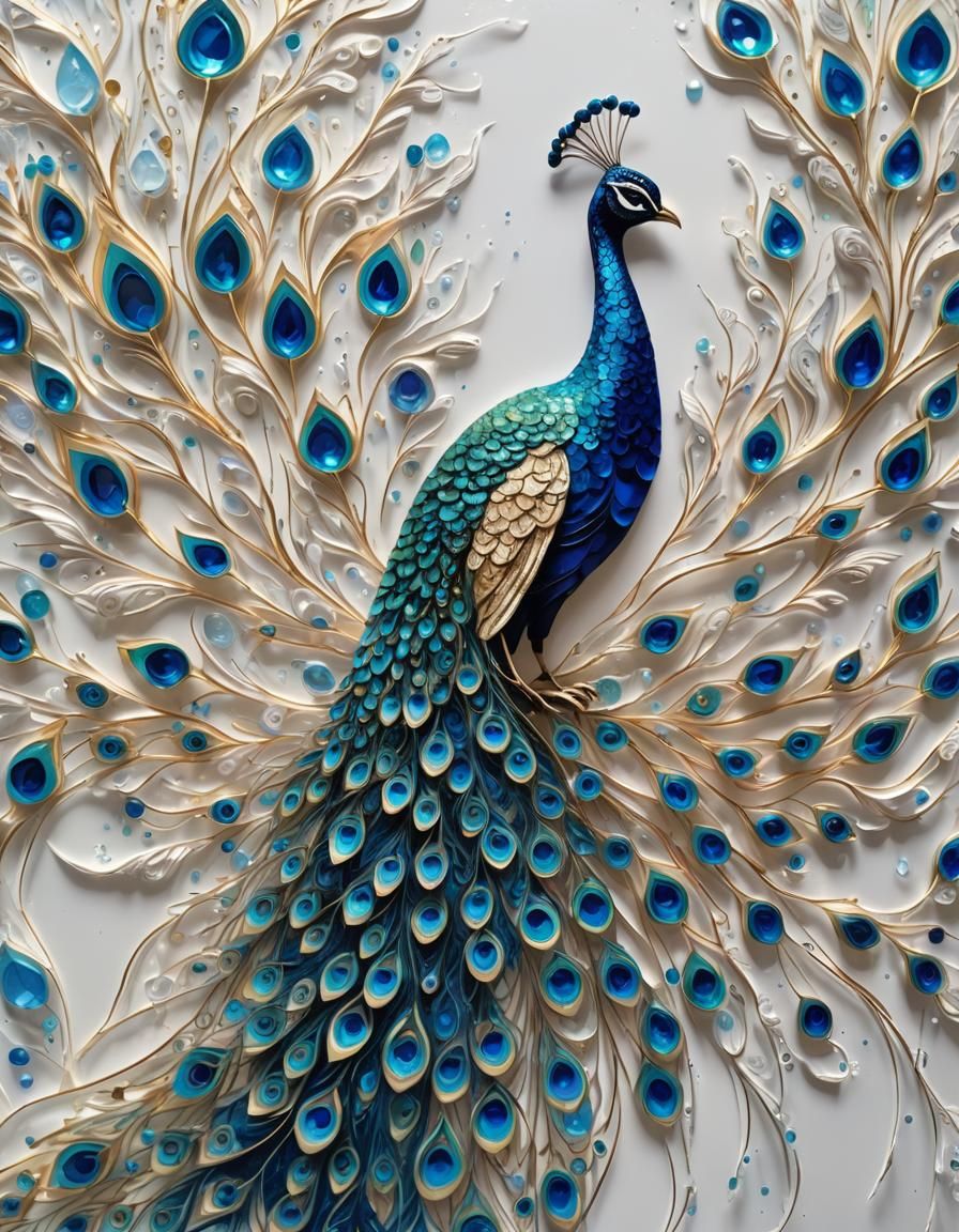 modern art on crushed glass paper - AI Generated Artwork - NightCafe ...