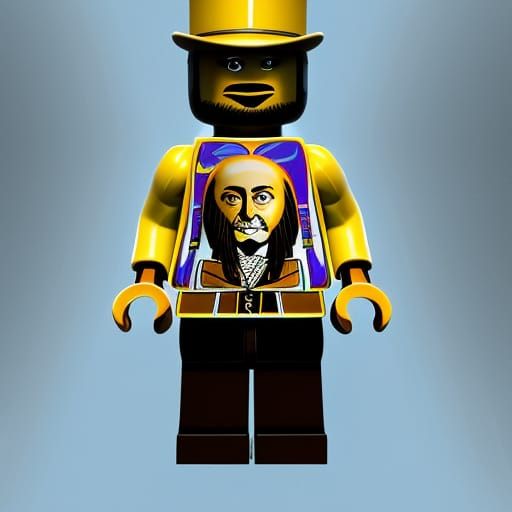 Lego minifigure - AI Generated Artwork - NightCafe Creator