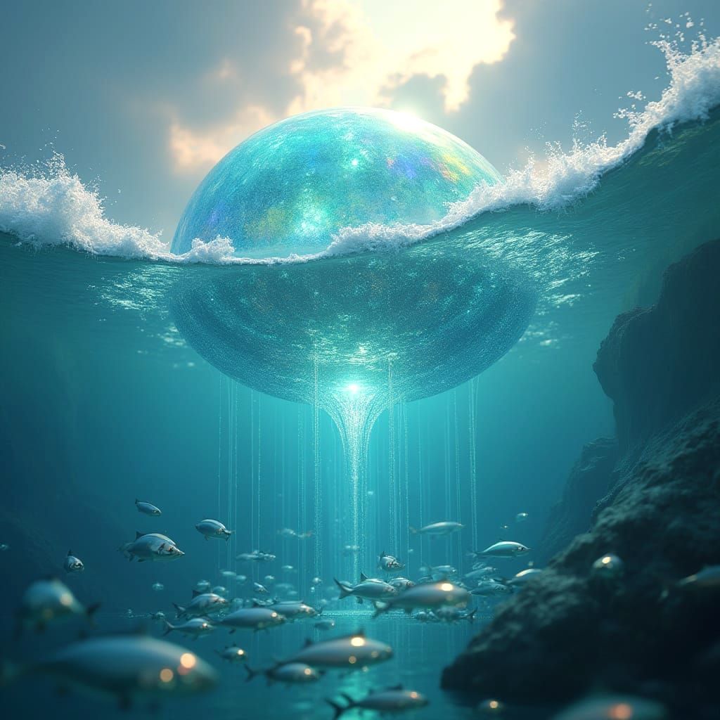 Fluidic Transmedium Vessel - Celestial Aquatic Vessel Ascend...