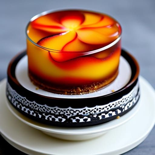 Fancy Peach and Raspberry Parfait - AI Generated Artwork - NightCafe ...